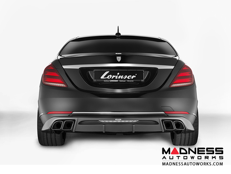 Mercedes Benz S-Class (W222) Rear Bumper Add-On-Part - AMG Code 772 ...