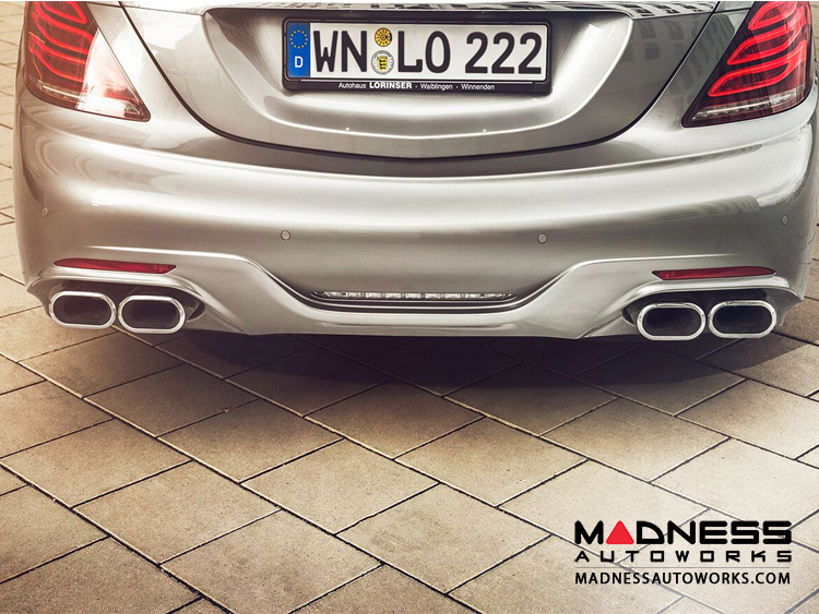 Mercedes Benz S-Class (W222) Rear Bumper by Lorinser - Parktronic ...