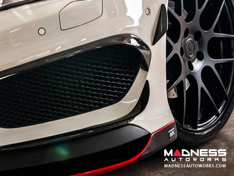 Mercedes-Benz CLA-Class W117 Front Bumper Splitter - Carbon Fiber, JC-XP973