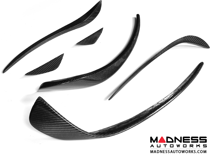 Mercedes-Benz CLA-Class W117 Front Bumper Splitter - Carbon Fiber, JC-XP973
