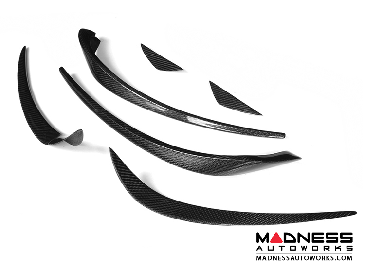 Mercedes-Benz CLA-Class W117 Front Bumper Splitter - Carbon Fiber, JC-XP973