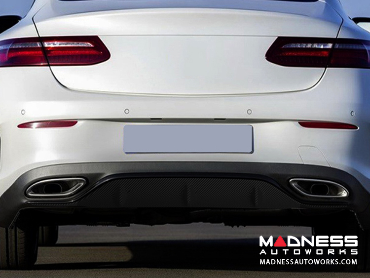 Mercedes-Benz E-Class AMG Sport Rear Diffuser - Carbon Fiber, ML-XM279