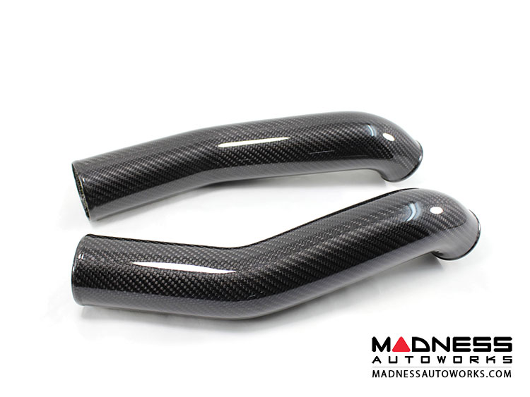 Nissan GT-R Twin Turbo SF Air Intake Pipes - Carbon Fiber, NGTR-008