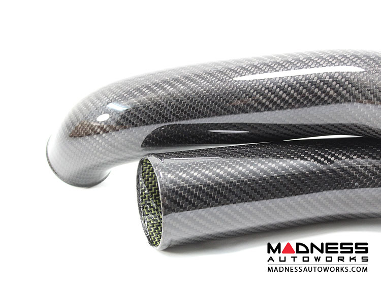 Nissan GT-R Twin Turbo SF Air Intake Pipes - Carbon Fiber, NGTR-008