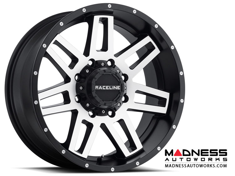 Jeep Wrangler Custom Wheels by Raceline - 931M - 20"x9" - Injector ...