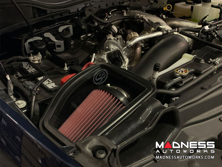 Ford F-350 Powerstroke Cold Air Intake - Dry Extendable - 6.7L Diesel ...