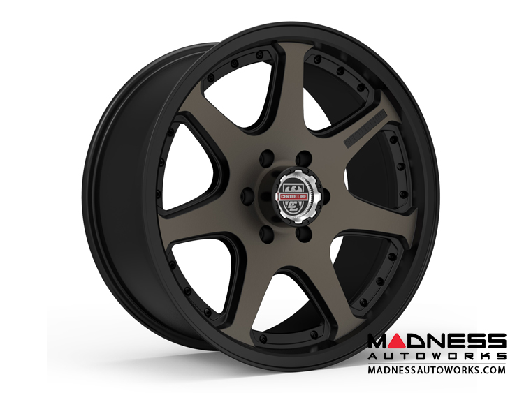 Custom Wheels by Centerline Alloy - RT4BZ - Satin Black w/ Brown Tint