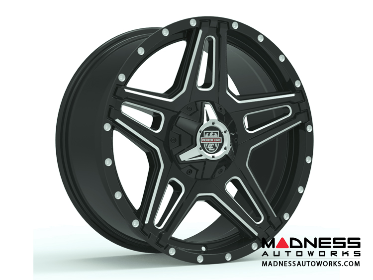 Custom Wheels by Centerline Alloy - ST1BM - Gloss Black